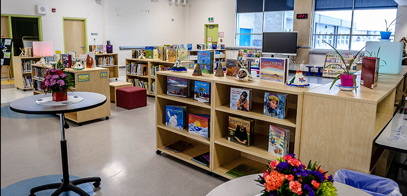 Learning Commons / Library - Midnapore School